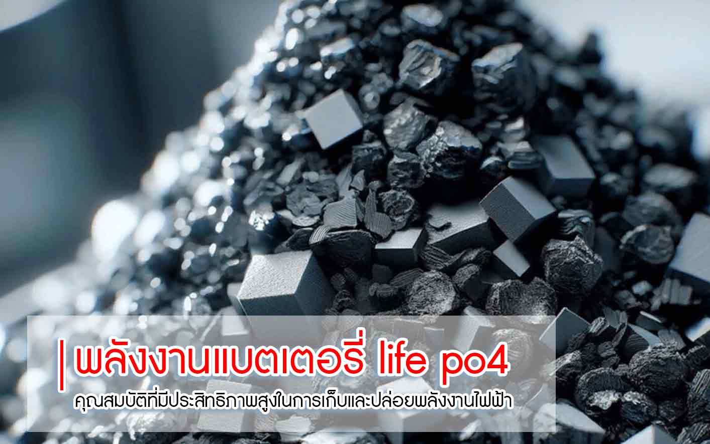 ทำความเข้าใจเกี่ยวกับพลังงานแบตเตอรี่ life po4 - fadinium